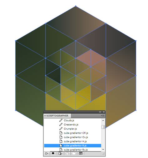 create a mosaic portrait using adobe illustrator and scriptographer