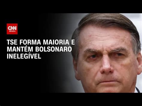TSE Forma Maioria Para Rejeitar Recurso De Bolsonaro Contra