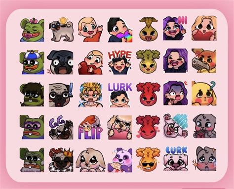 Create Cute Custom Twitch Emotes Or Badges By Lolysart Fiverr