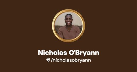 Nicholas Obryann Twitter Instagram Tiktok Linktree