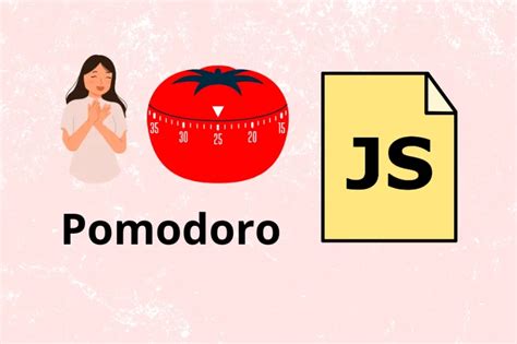 how to make a pomodoro timer with javascript