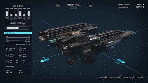 Custom Build Wraith R Starfieldships