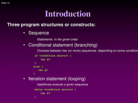 Summary Two Basic Concepts Variables And Assignments Basic Types