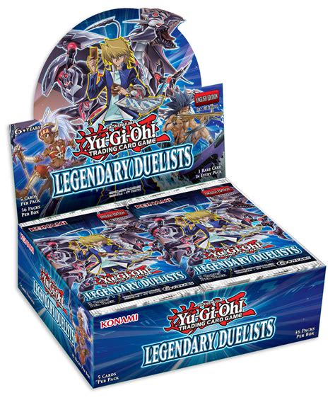 Yugioh Trading Card Game Duelist Pack Legendary Duelists Booster Box