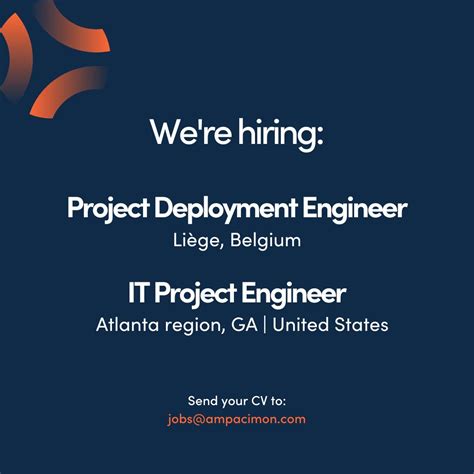 Brian Berry On Linkedin Ampacimon Is Looking For Some Project Deployment Talent In Europe And Usa …