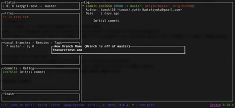 【gitコマンド入力をお手軽に！】ターミナルuiのgitツール「lazygit」の紹介 Developersio