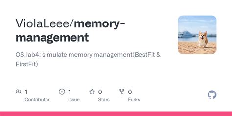 GitHub ViolaLeee Memory Management OS Lab4 Simulate Memory