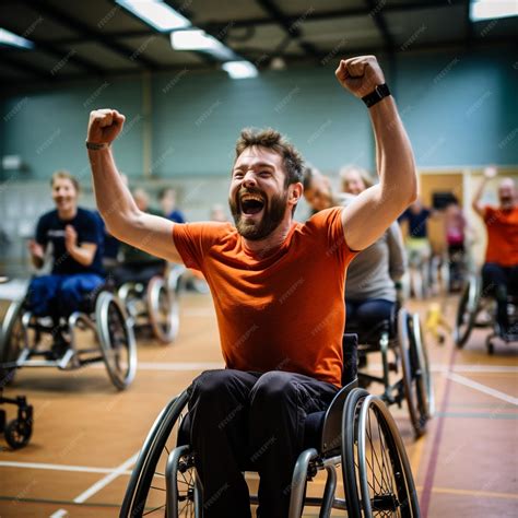 Premium Photo Winner With Disability