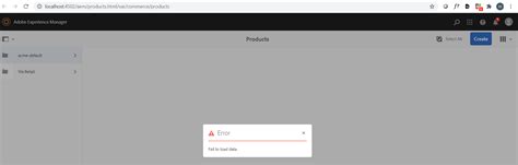 error failed to load data aem version 6 5 0 adobe experience league