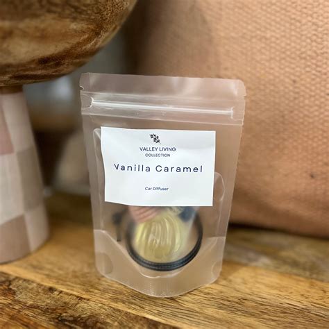 Car Diffuser Vanilla And Caramel Valley Living