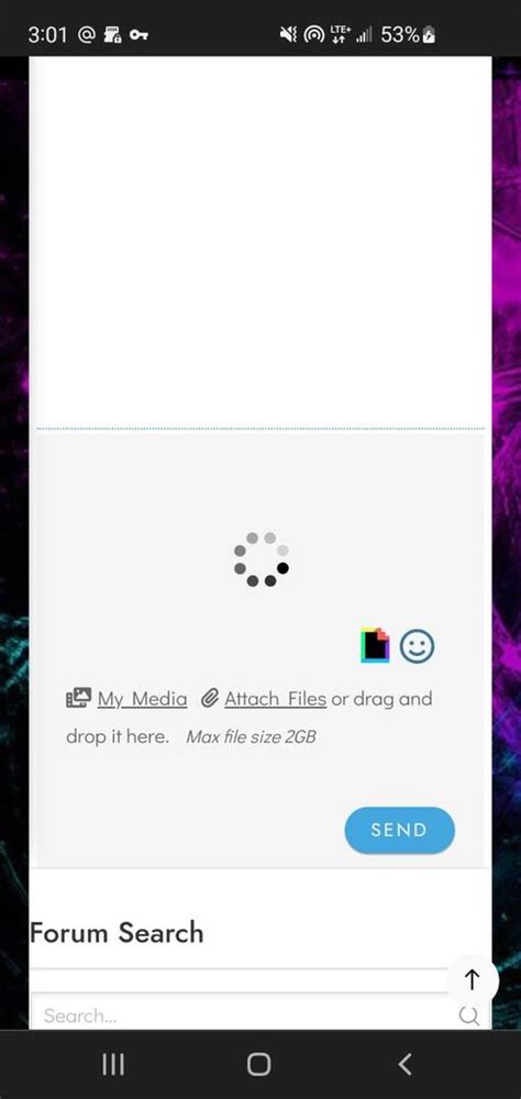 Infinite Spinner On Private Message Screen On Mobile WpForo Private