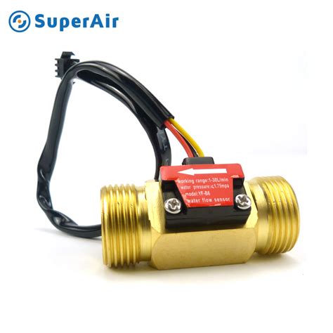 Counter Meter Hall Effect Liquid Sensor Flowmeter Counter Meter Hvac