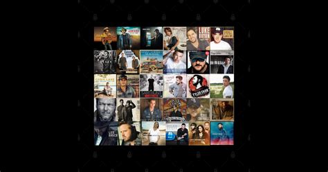 Country Music Collage Country Music Sticker TeePublic