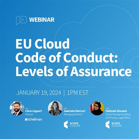 Scope Europe On Linkedin Eucloudcoc Gdpr Compliance Dataprivacy