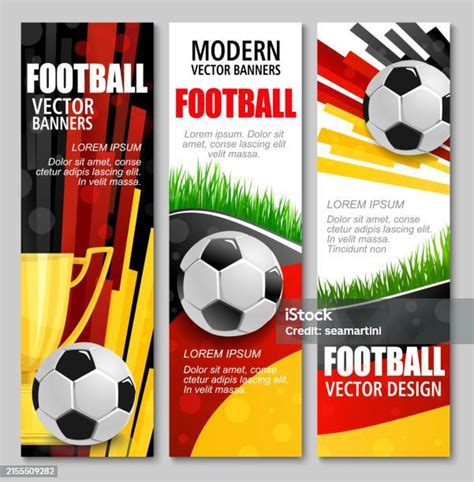 유로 축구 컵 2024 배너 현대 축구 벡터 3d 축구 공 잔디 및 트로피와 프로모션 카드 유럽 독일 토너먼트를 위한 빨간색