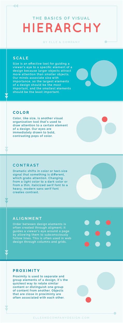 The Basics Of Visual Hierarchy And Why Its Important For Your Website Elle And Company