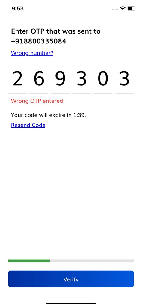 Wrong Otp Entered · Issue 14 · Opentrace Communityopentrace Ios · Github