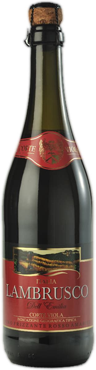 Игристое вино Corte Viola, Lambrusco dell'Emilia, Rosso Amabile купить ...