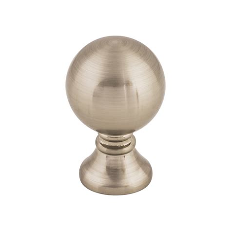 Serene Collection Kara 1 Diameter Mushroom Knob In Brushed Satin