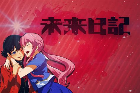 Tapety Ilustrace Anime Mirai Nikki Gasai Yuno Amano Yukiteru
