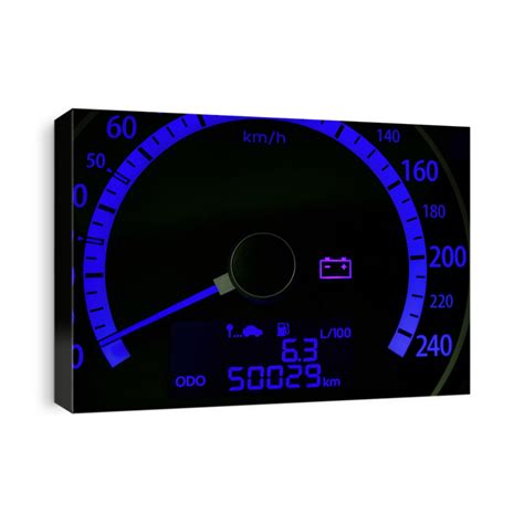 Sporty Dashboard Canvas Print Canvasworld