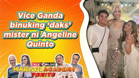 Vice Ganda Binuking Daks Mister Ni Angeline Quinto YouTube