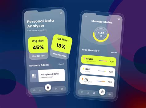 Data Managing App Ui Ux Design Behance