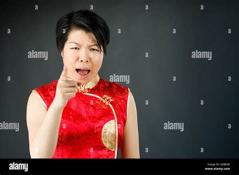 Female Model Attractive Woman On Plain Background With Copy Space