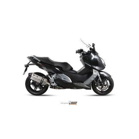 Silencieux Mivv Speed Edge Inoxcasquette Carbone Bmw C 600 Sport