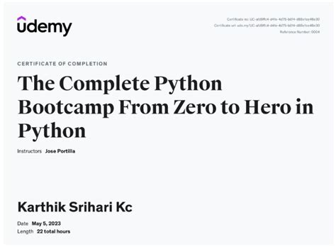 Karthik Sri Hari Kc On Linkedin Excited To Announce My Achievement Of Earning A Python
