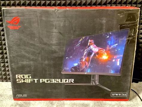 Asus Rog Swift 32 Inches 4k Hdr 144hz Dsc Gaming Monitor Pg32uqx
