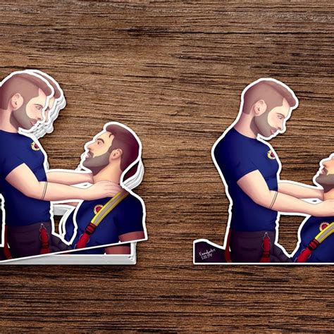 Buck And Eddie Stickers Etsy