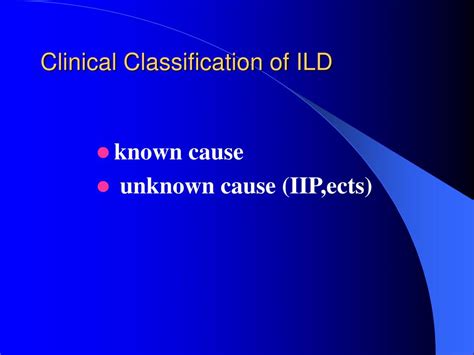 Ppt Interstitial Lung Disease Ild Powerpoint Presentation Free