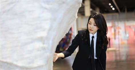 제14회 광주비엔날레 방문한 김건희 여사