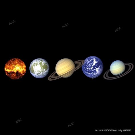 Ai创作图八大行星 七大行星模型 七大行星 太阳系行星 太阳系星系 星球椭圆形素材 星球星系宇宙logo 太阳系宇宙系 太阳系天体 太空宇宙