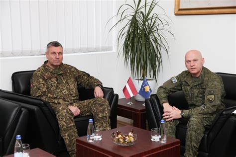 Gjeneral Jashari priti në takim Shefin e Mbrojtjes se Letonisë