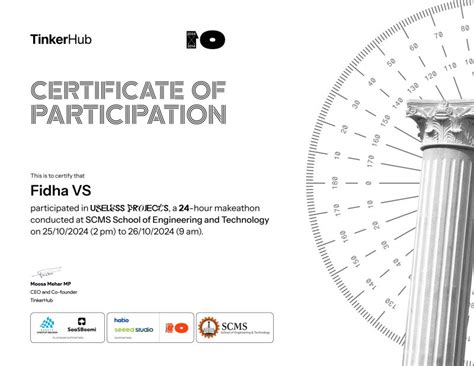 Fidha Vs On Linkedin Ai Innovation Teamwork Uselessprojects Tinkerhub Engineering