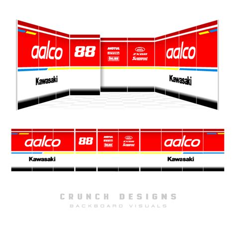 Paddock And Garage Backboard Designs Graphics And Visuals
