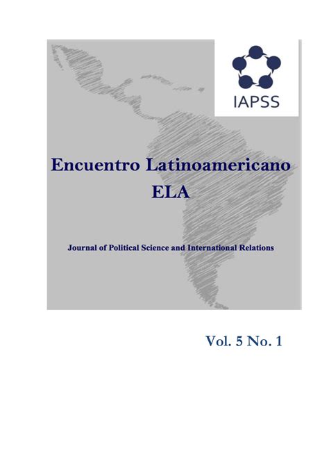 Archives Encuentro Latinoamericano Revista De Ciencia Politica Ela