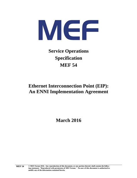 Pdf Ethernet Interconnection Point Eip An Enni · Ested In