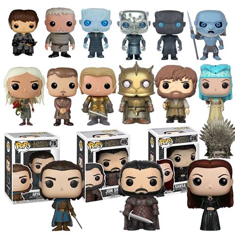 Funko Pop Game Of Thrones Jon Snow 49 Daenerys Targaryen 03 Rei Da