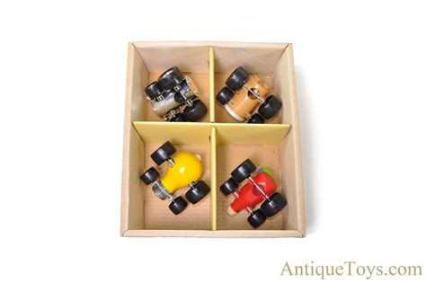 Buddy L Pressed Steel No 4999 “4pc Pop Art Buggies Set” In Box Sold