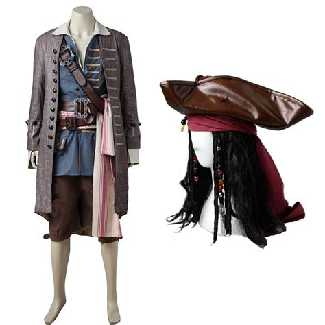 Pirates Of The Caribbean Captain Jack Sparrow Costume Jack Sparrow