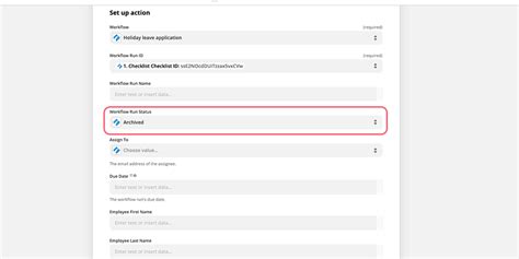 How To Archive Workflow Runs