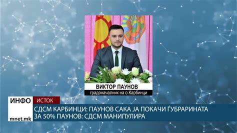 СДСМ Карбинци Паунов сака ја покачи ѓубрарината за 50 Паунов СДСМ