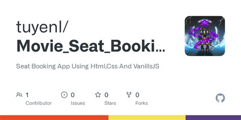Github Tuyenl Movie Seat Booking Seat Booking App Using Html Css And