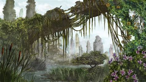 On Deviantart Fantasy Landscape