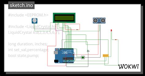 Water Pump By Shohan Wokwi Esp32 Stm32 Arduino Simulator