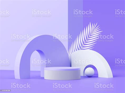3d 렌더링 제품 모형 또는 화장품 프레젠테이션을 위한 최소한의 현실적인 파스텔 디스플레이 연단은 다채로운 파스텔 스튜디오