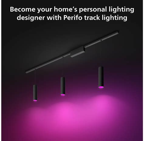 Philips Hue Perifo Ceiling Pendant Cylinders Black Voordelig